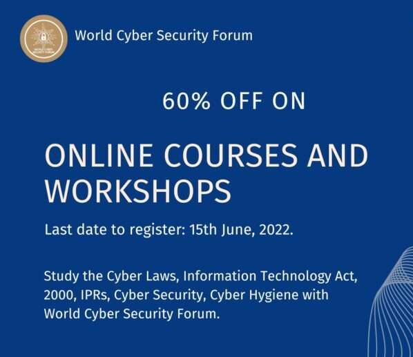 Online Courses and Workshops by World Cyber Security Forum Register by ...